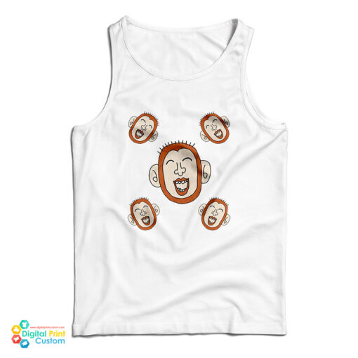 Smart Monkey Mob Psycho 100 Hagemon Tank Top For UNISEX