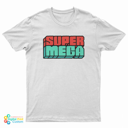 SuperMega Logo Merch T-Shirt - Digitalprintcustom.com