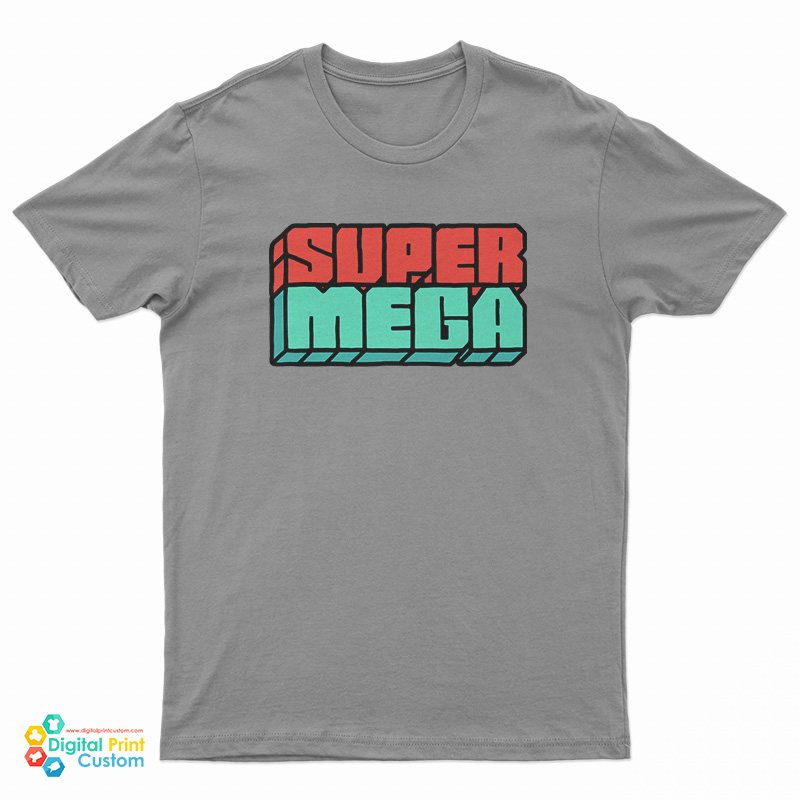 SuperMega Logo Merch T-Shirt - Digitalprintcustom.com