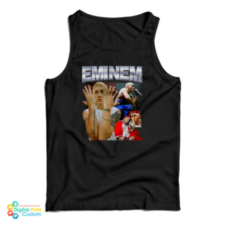 Vintage Eminem Tank Top For UNISEX - Digitalprintcustom.com