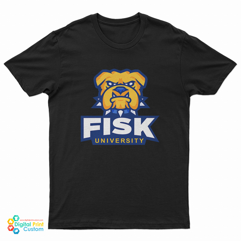 Fisk University Bulldog Logo T-Shirt - Digitalprintcustom.com
