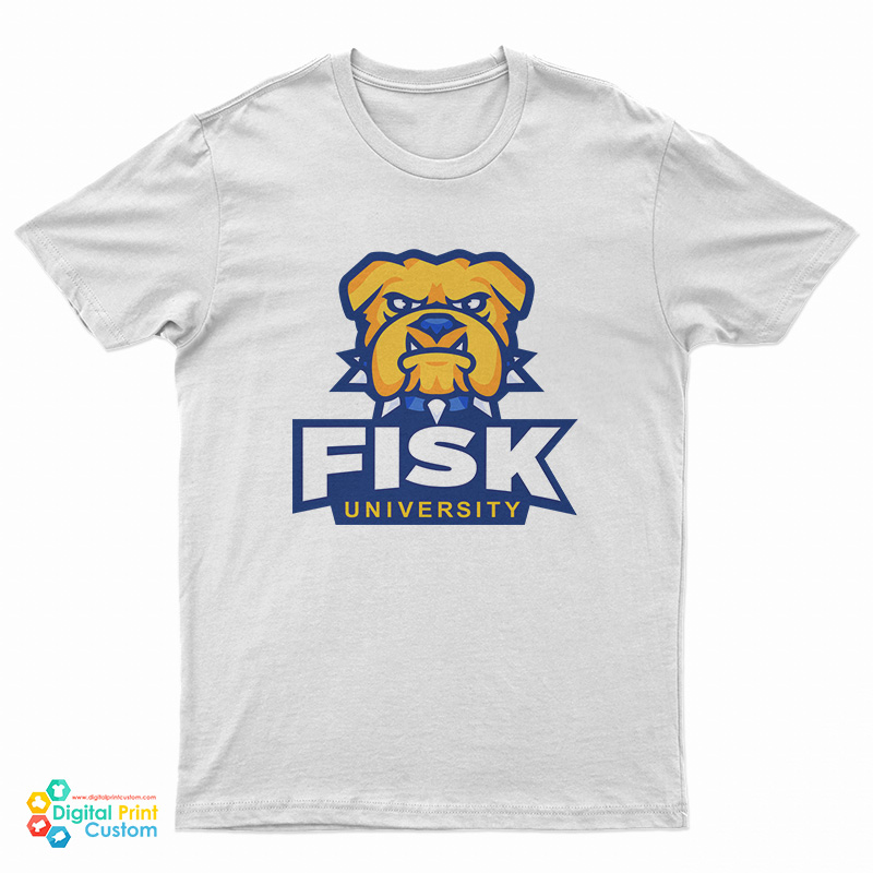Fisk University Bulldog Logo T-Shirt - Digitalprintcustom.com