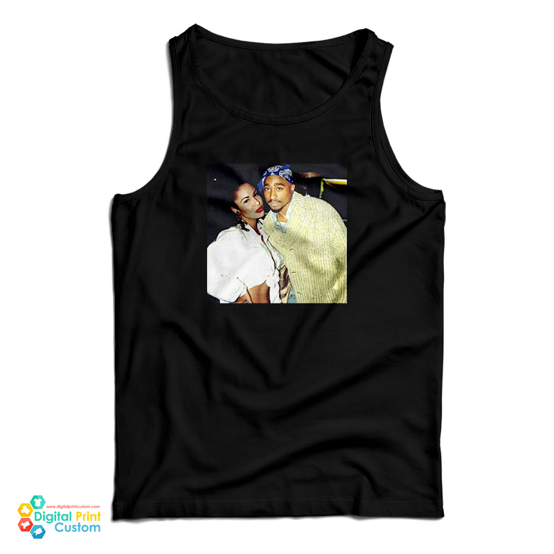 Selena Quintanilla And Tupac Shakur Tank Top For UNISEX