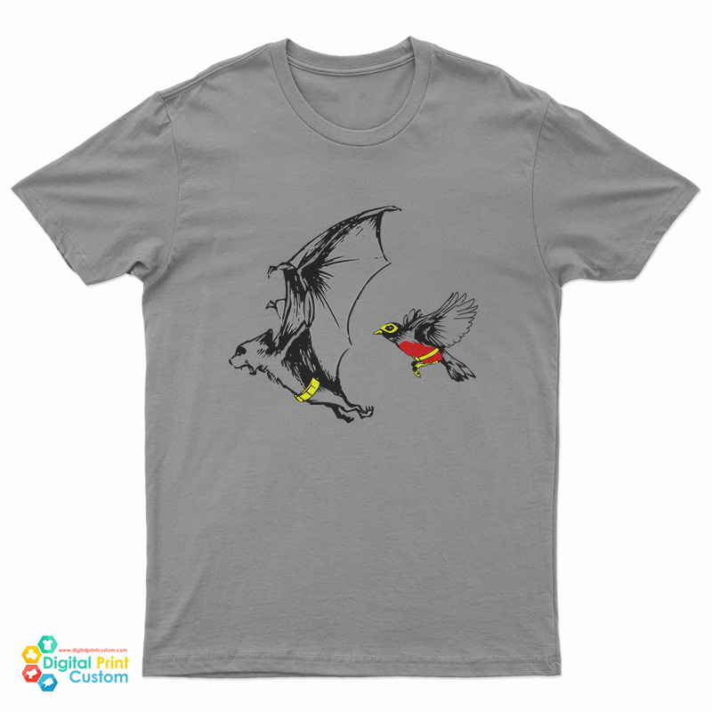 Bat And Robin T-Shirt For UNISEX - Digitalprintcustom.com