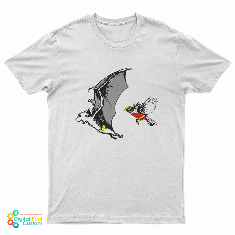 Bat And Robin T-Shirt For UNISEX - Digitalprintcustom.com