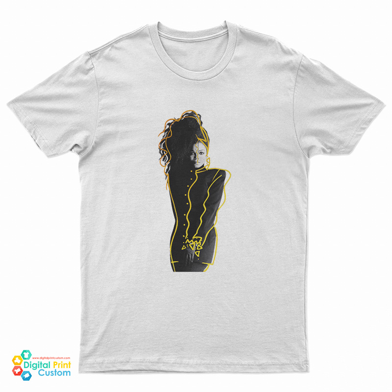 Janet Jackson Control Vinyl T-Shirt - Digitalprintcustom.com