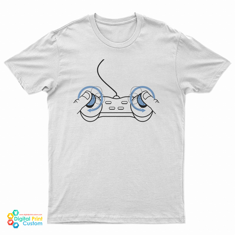 Get It Now Nipple Twister Game Controller Remote T-Shirt