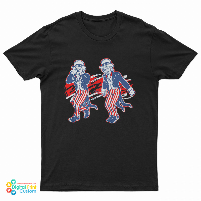 Uncle Sam Griddy Dance 4th Of July USA Independence Day T-Shirt