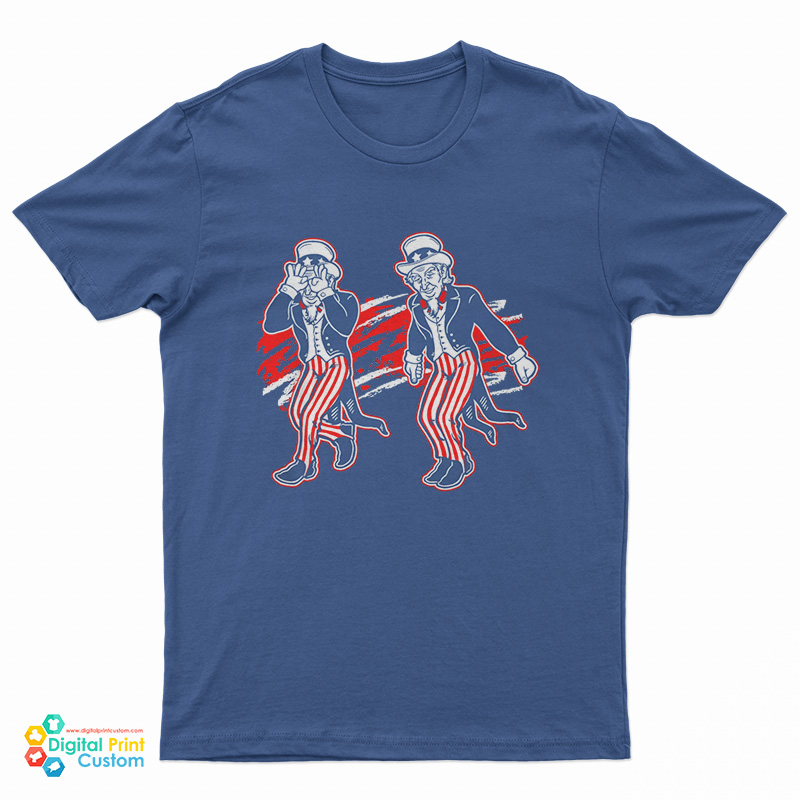 Uncle Sam Griddy Dance 4th Of July USA Independence Day T-Shirt