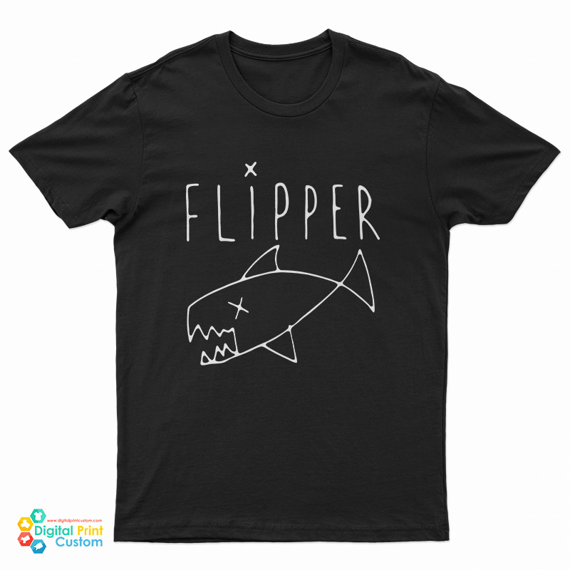 Flipper As Worn By Kurt Cobain T-Shirt - Digitalprintcustom.com