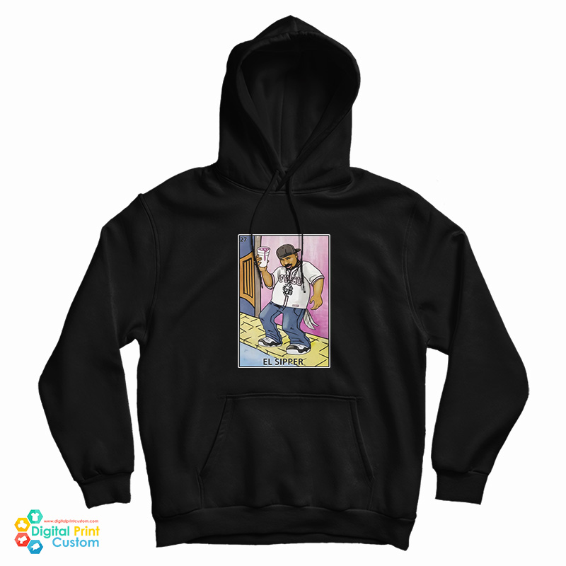 Get It Now DJ Screw El Sipper Hoodie - Digitalprintcustom.com