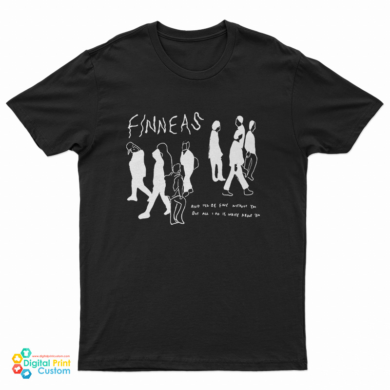 Finneas Silhouettes T-Shirt For UNISEX - Digitalprintcustom.com