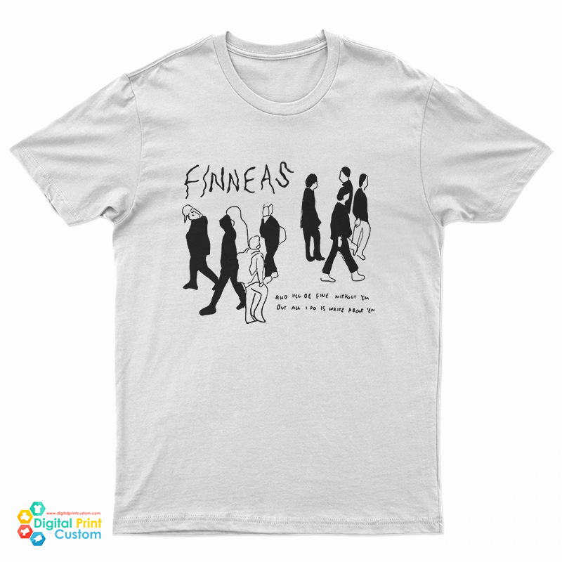 Finneas Silhouettes T-Shirt For UNISEX - Digitalprintcustom.com