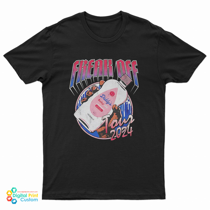 Freak Off Diddy's Baby Oil Tour 2024 T-Shirt For UNISEX