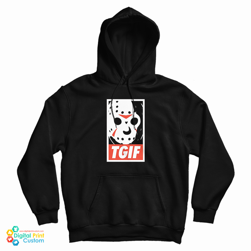 TGIF Friday the 13th Jason Voorhees Hoodie For UNISEX