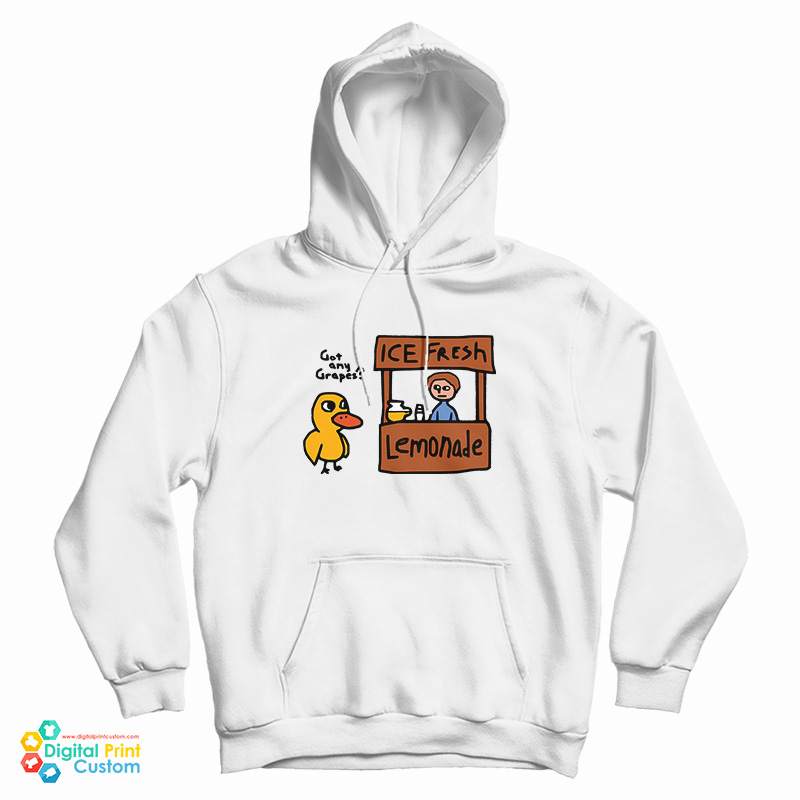 Got Any Grapes Duck Ice Fresh Lemonade Hoodie For UNISEX