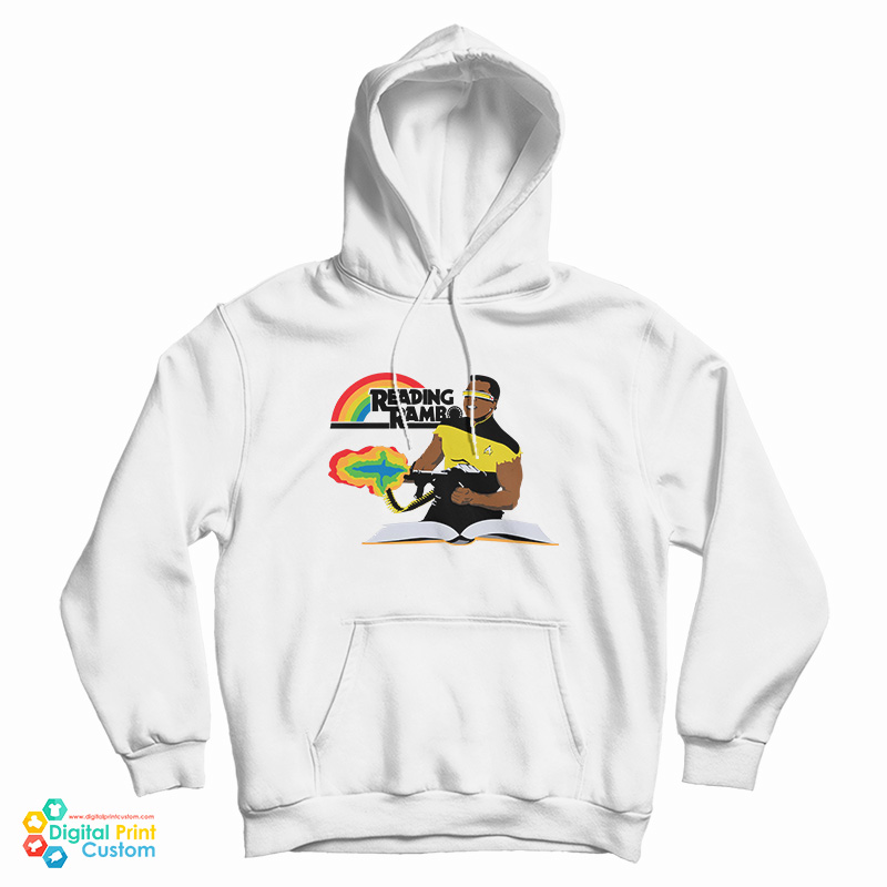 Get Now Reading Rambo Rainbow Hoodie - Digitalprintcustom.com