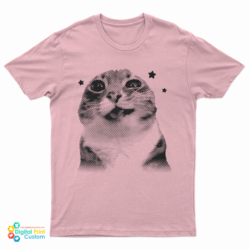 Y2k Retro Cat Meme T-Shirt For UNISEX - Digitalprintcustom.com